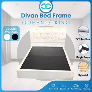 [Queen/King] Divan PVC Bed Frame Queen Divan PVC Bed Frame Queen Katil ...