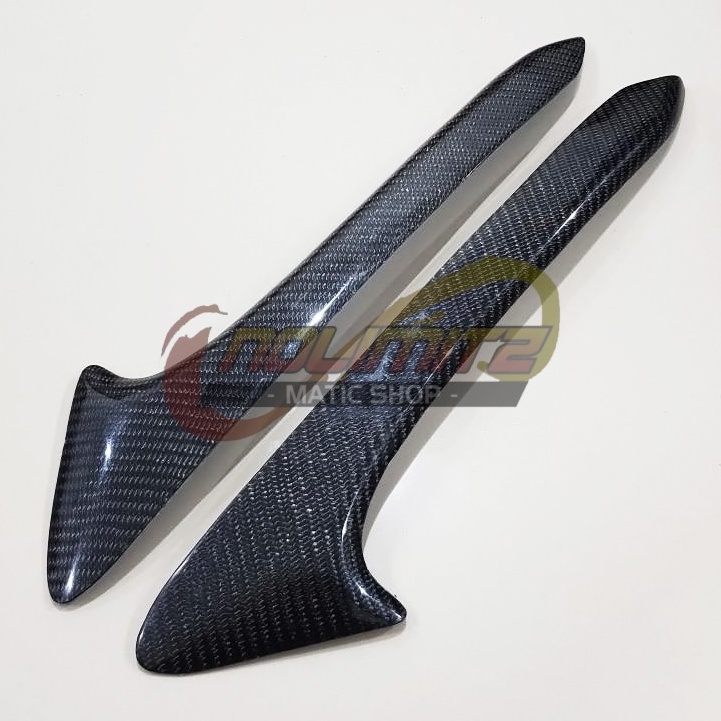 LOKAL Local Carbon Kevlar PCX 150 Upper Front Body Wing Protector Cover ...