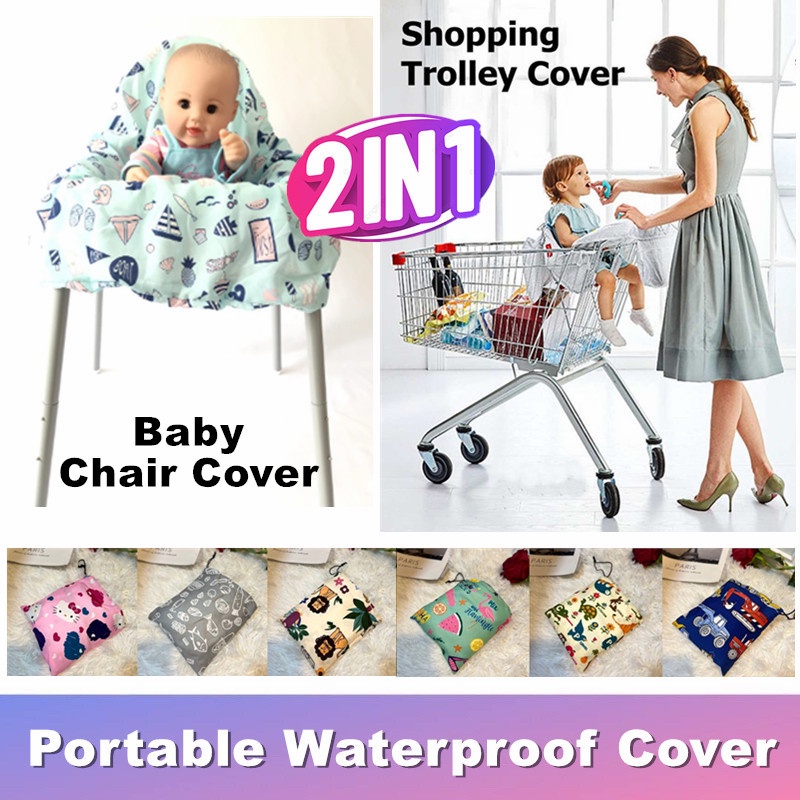 Ready Stock - High Chair Cover/ Shopping Cart Cover/ Trolley Cover ...