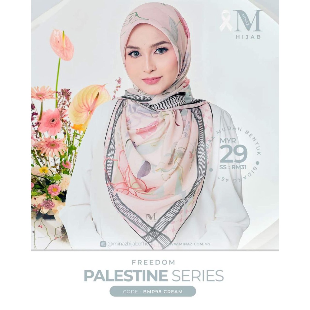 Minaz Hijab Freedom Series Tudung Minaz Edisi Freedom Baharu Ready ...