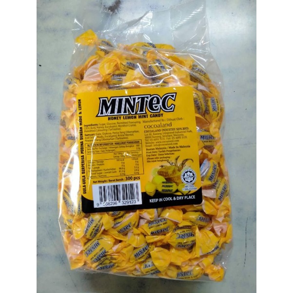 COCOALAND Mintec Mint Candy Frostin Ice/Honey Lemon Flavor | Shopee ...