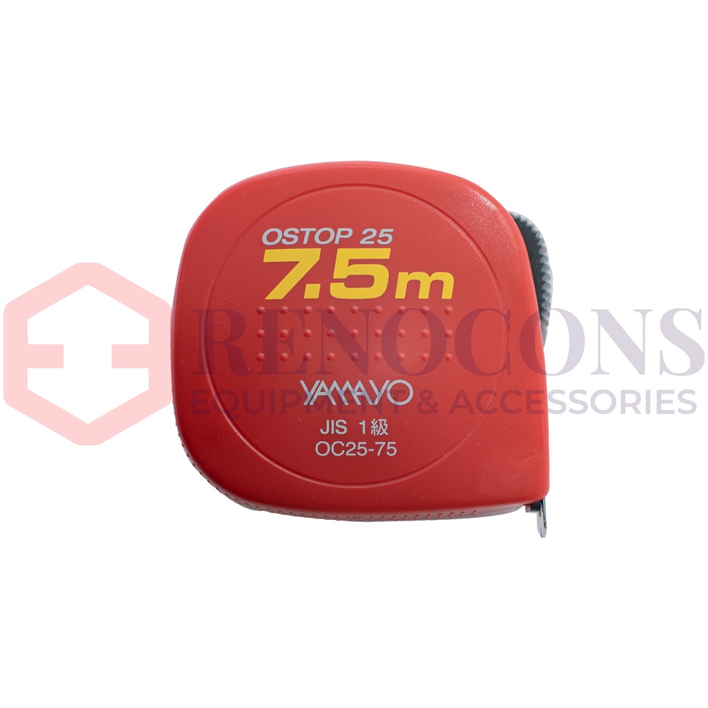 YAMAYO OC2575 7.5m MEASURING TAPE MADE IN JAPAN JIS MEASURING TAPE KDS ...