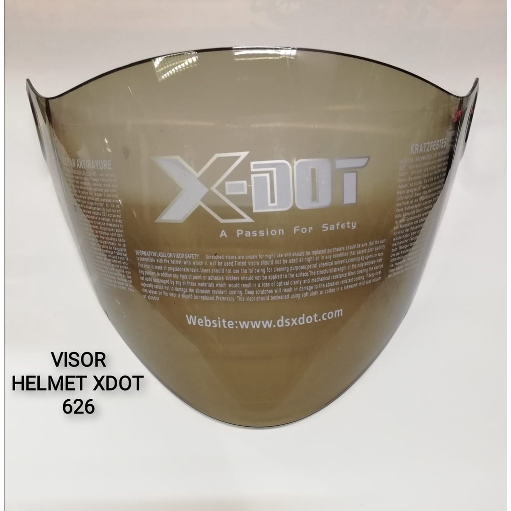 VISOR HELMET XDOT G626A | Shopee Malaysia