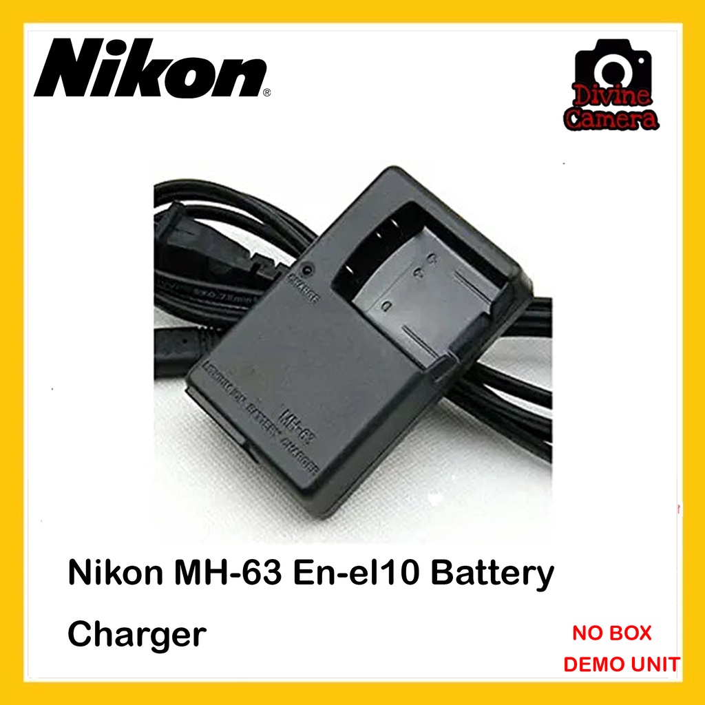 Nikon MH-63 En-el10 Battery Charger FOR Nikon EN-EL10 Li-Ion battery. | Shopee Malaysia