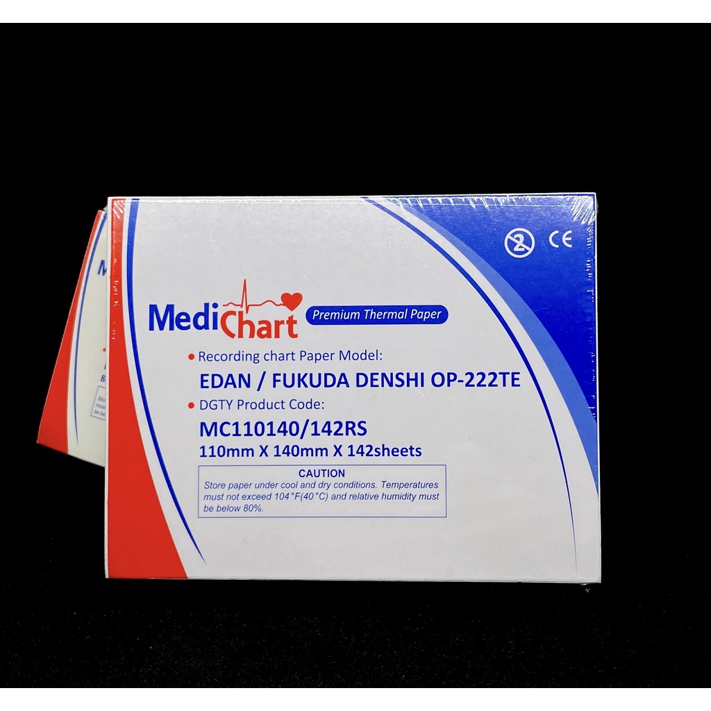 Premium Thermal ECG Paper EDAN / FUKUDA DENSHI OP-222TE [MEDICHART ...