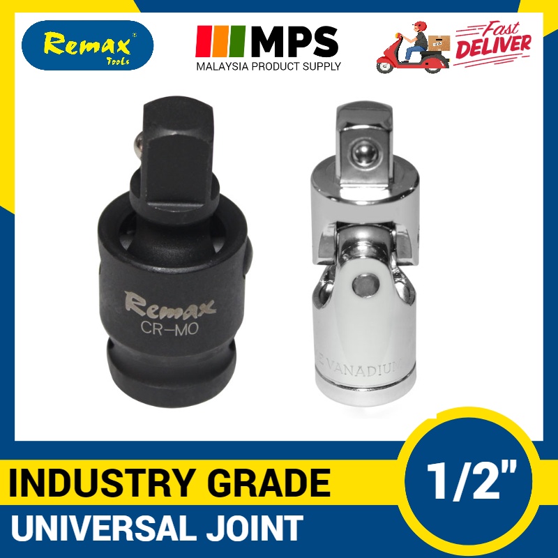 REMAX 1/2” IMPACT UNIVERSAL JOINT SOCKET IMPACT FLEXIBLE Swivel ...