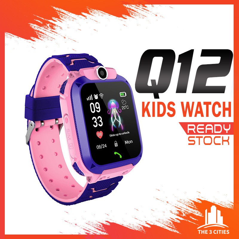HL NEW Q12 Kids Smartwatch With Camera Jam Pintar Kanak-kanak Anti-Lost ...