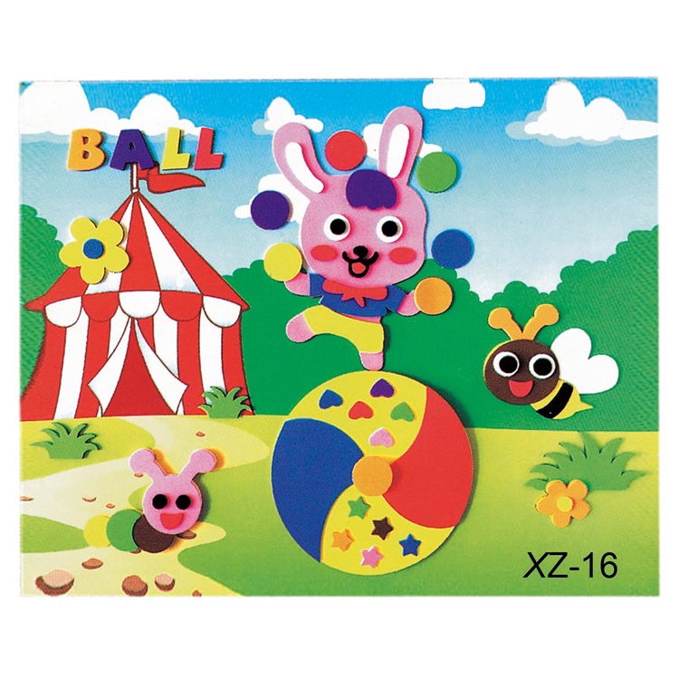 Kids DIY EVA Movable Craft Big Size Kindergarten Art and Craft ...