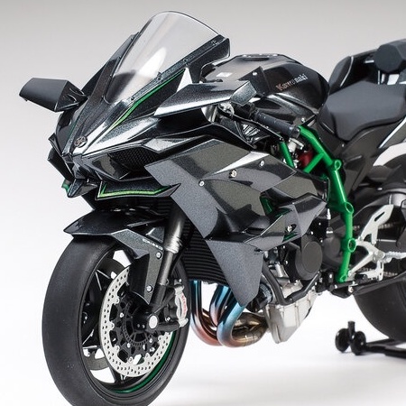 Kawasaki H2 12 in 1 Body kit SET MC Black color | Shopee Malaysia