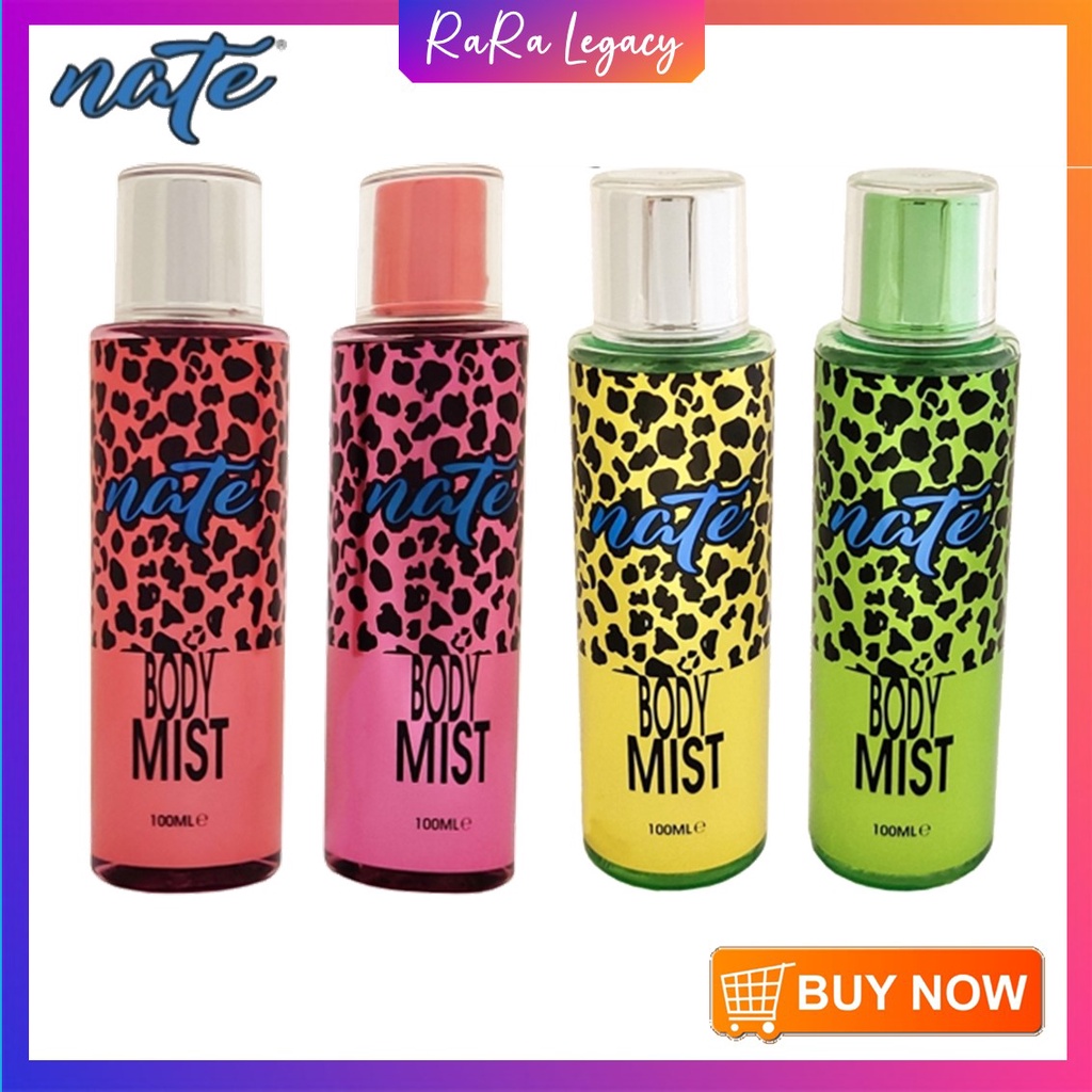 Perfume For Her Original Parfum Nate Body Mist Pink Series / Green ...