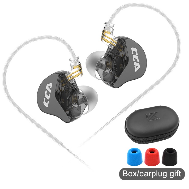CCA CRA Hanging In Ear Wired HiFi Headset Monitor Headphones Noice ...