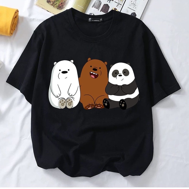 🔥BAJU DEWASA TIGA BEAR 🐻 🔥T-SHIRT TIGA BEAR VIRAL UNISEX PREMIUM ...