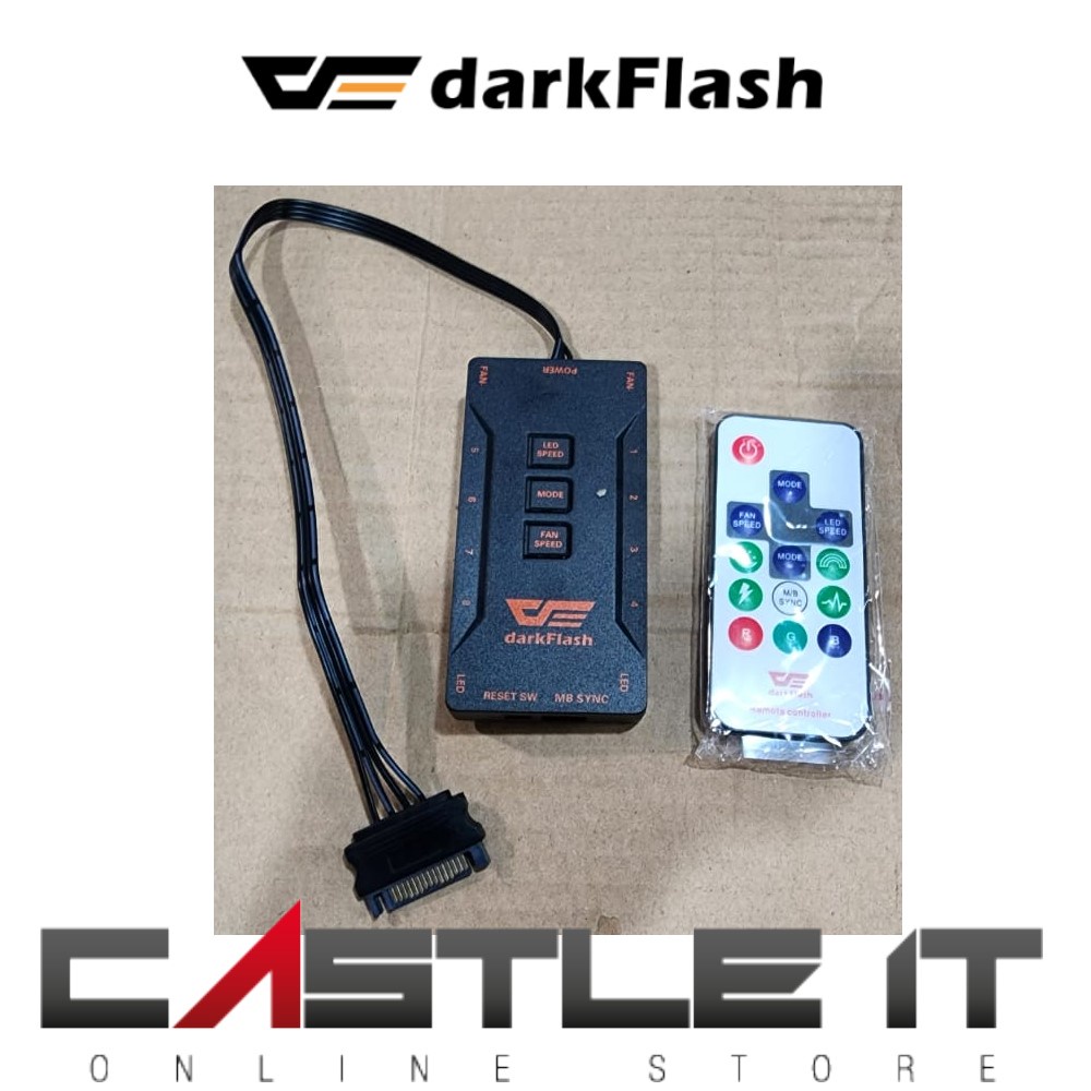 AIGO DARKFLASH FAN HUB CONTROLLER For DR12 PRO ARGB RGB | Shopee Malaysia