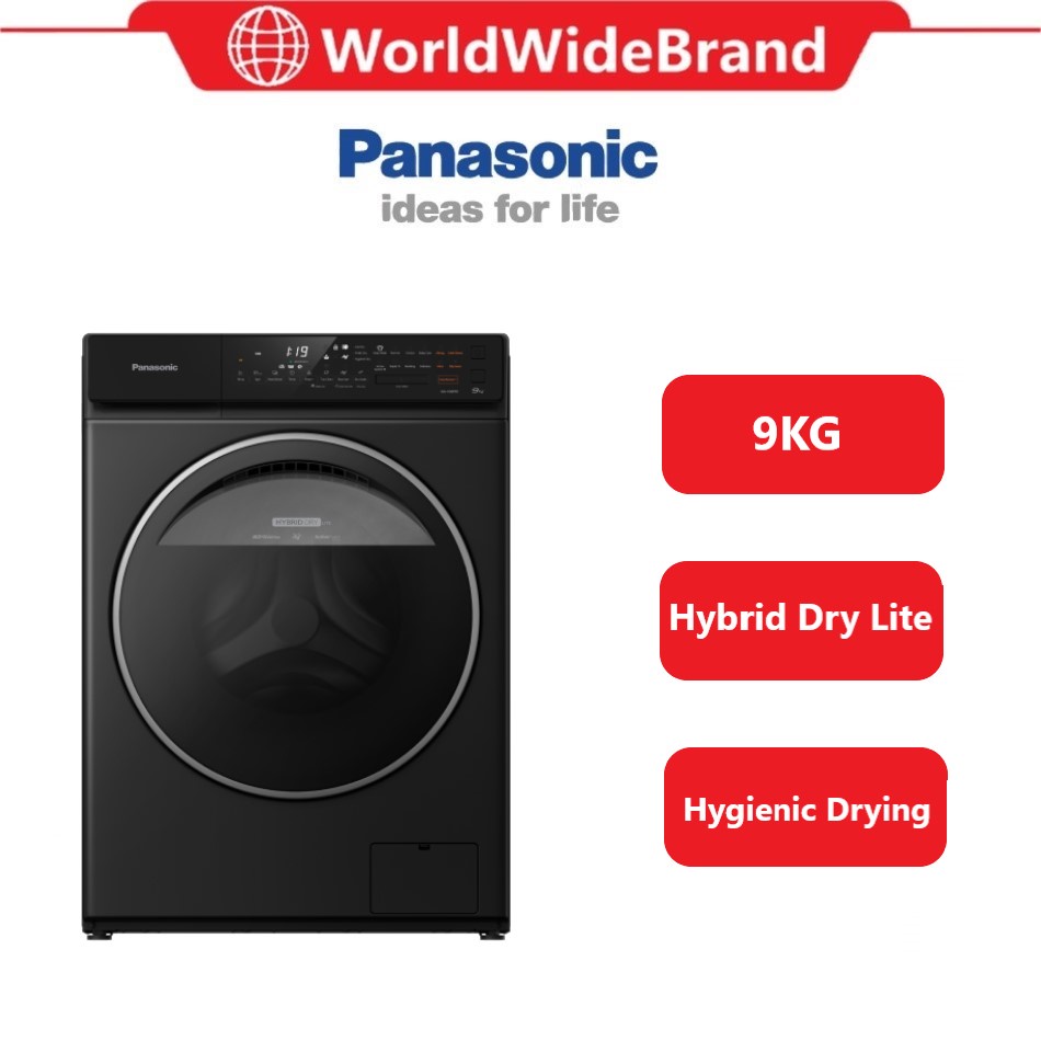 Panasonic 9kg Front-loading Washing Machine NA-V90FR1BMY With Hygiene ...