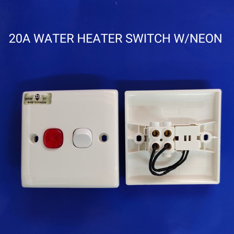 Heater switch & Air cond SUM 20A heater switch with Neon (PC-20A ...