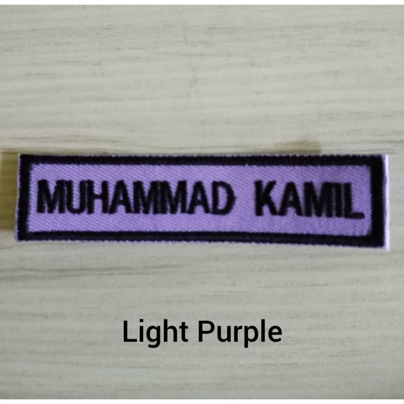 Name tag / tag nama sekolah melayu, jawi, cina, Korea dan Jepun (RM2 ...