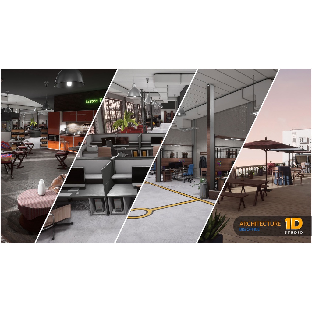 🔥HOT🔥UNREAL ENGINE 4 [ ASSET ]-Big Office | Shopee Malaysia