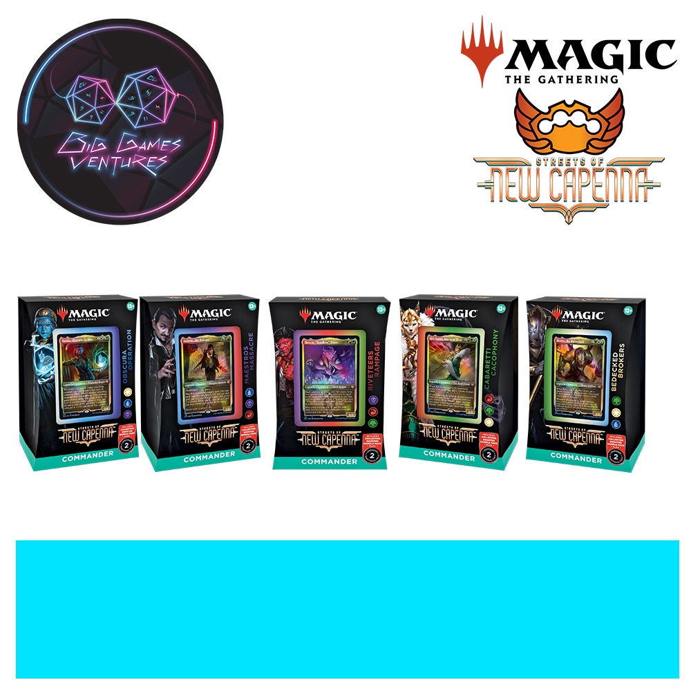 Magic The Gathering : Streets of New Capenna Commander Deck | Shopee Malaysia