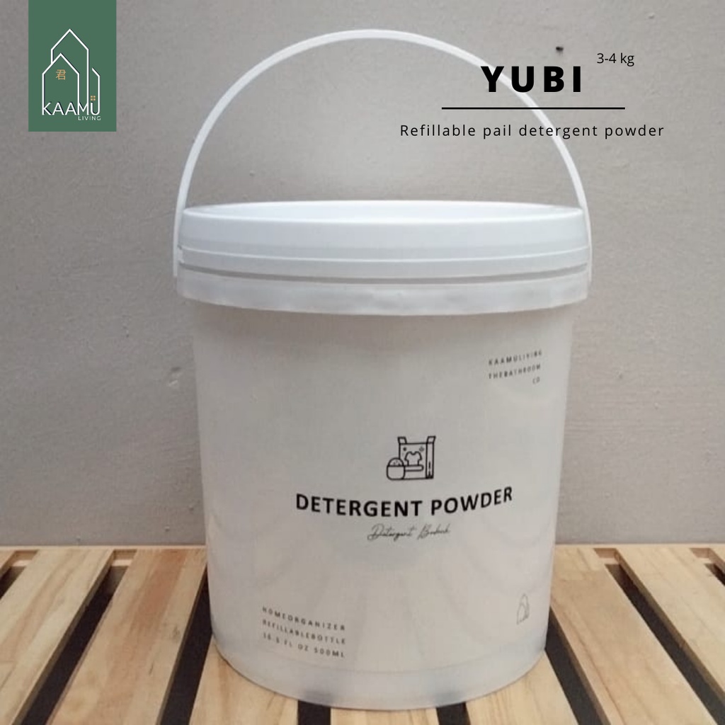 [kaamuliving] Yubi Bottle Jerry Can Bucket pail New laundry detergent ...
