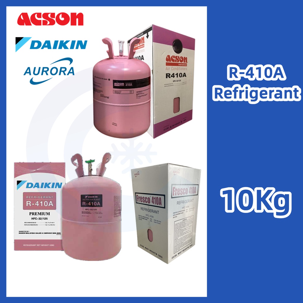 ACSON R410 DAIKIN R410 FRESCO R410A 10.0KG FOR AIR CONDITIONER | Shopee Malaysia
