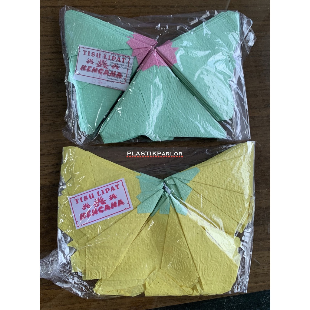 Triangular Folding Tissue / Dinner Tissue / Snack (Small Pack) | Shopee ...