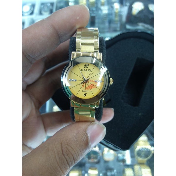 Halei Golden Watch for women | Shopee Malaysia