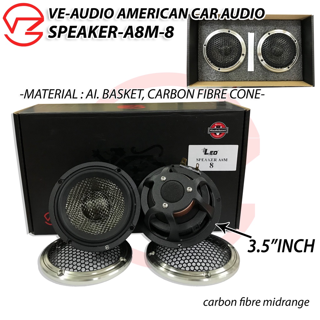 [READYSTOCK] VE-AUDIO AMERICAN CAR AUDIO (AAA) (SPEAKER-A8M-8) | Shopee Malaysia