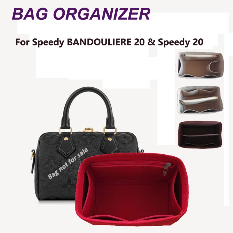 Bag Insert for Speedy BANDOULIERE 20 & Speedy 20, Bag Organizer Insert ...