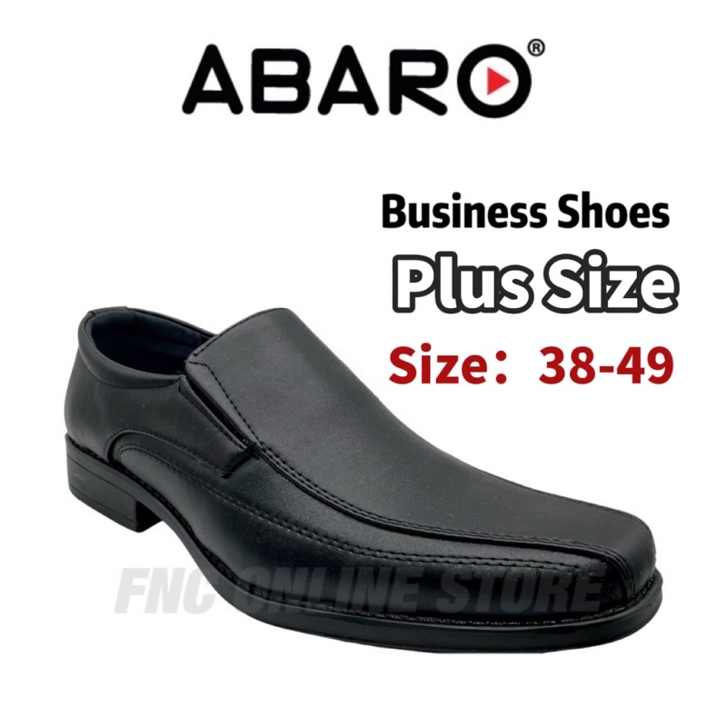 ABARO Original Men's Formal Shoes Plus Size 38-49 / Kasut Formal Lelaki ...