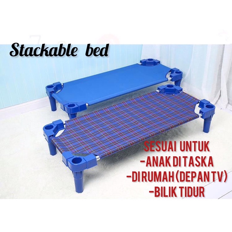 READY STOCK-STACKABLE BED~NAP BED~KATIL TASKA | Shopee Malaysia