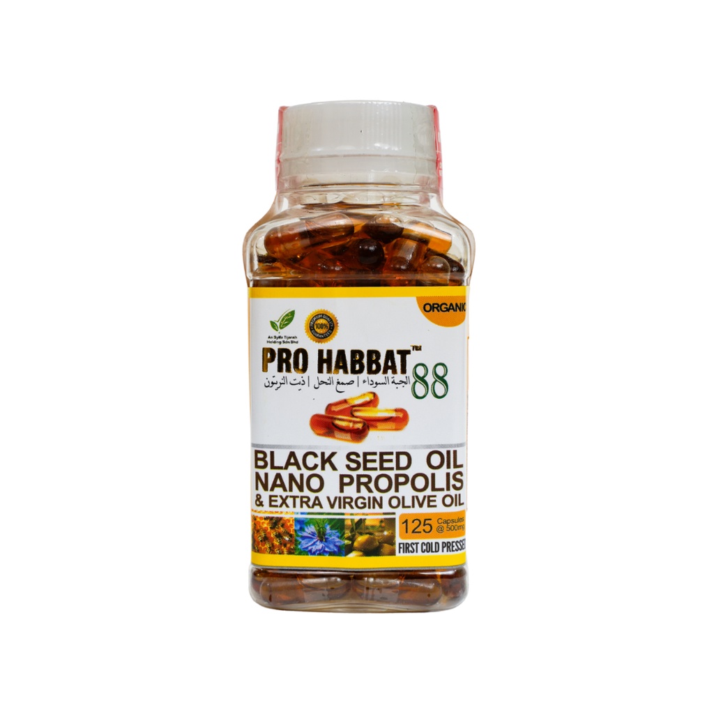 [100% ORIGINAL] As Syifa Pro Habbat 88 125 Kapsul/Kapsul Campuran ...
