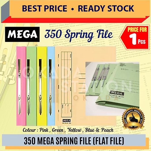 OKADA Spring File 350 / Fail A4 / A4 File / Manila File / Paper File ...