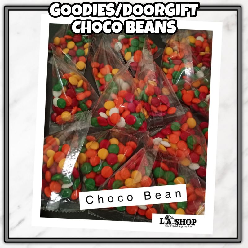 Goodies choco bean Doorgift coklat sedap goodies kahwin majlis birthday ...