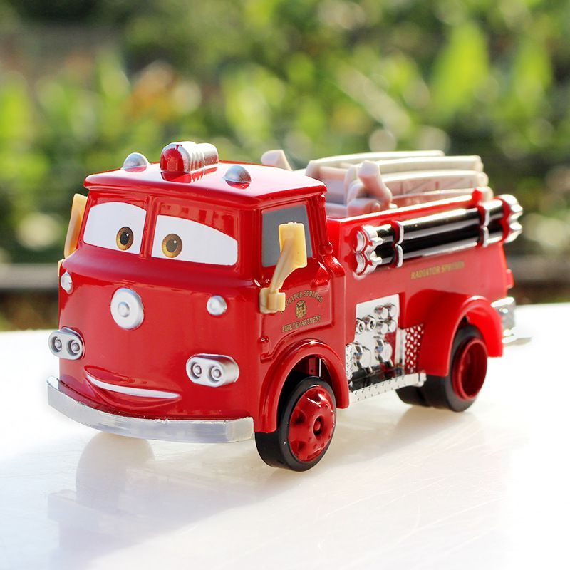 Disney Red Cars Fire Truck Bring Action Scenes To Life With Details ...