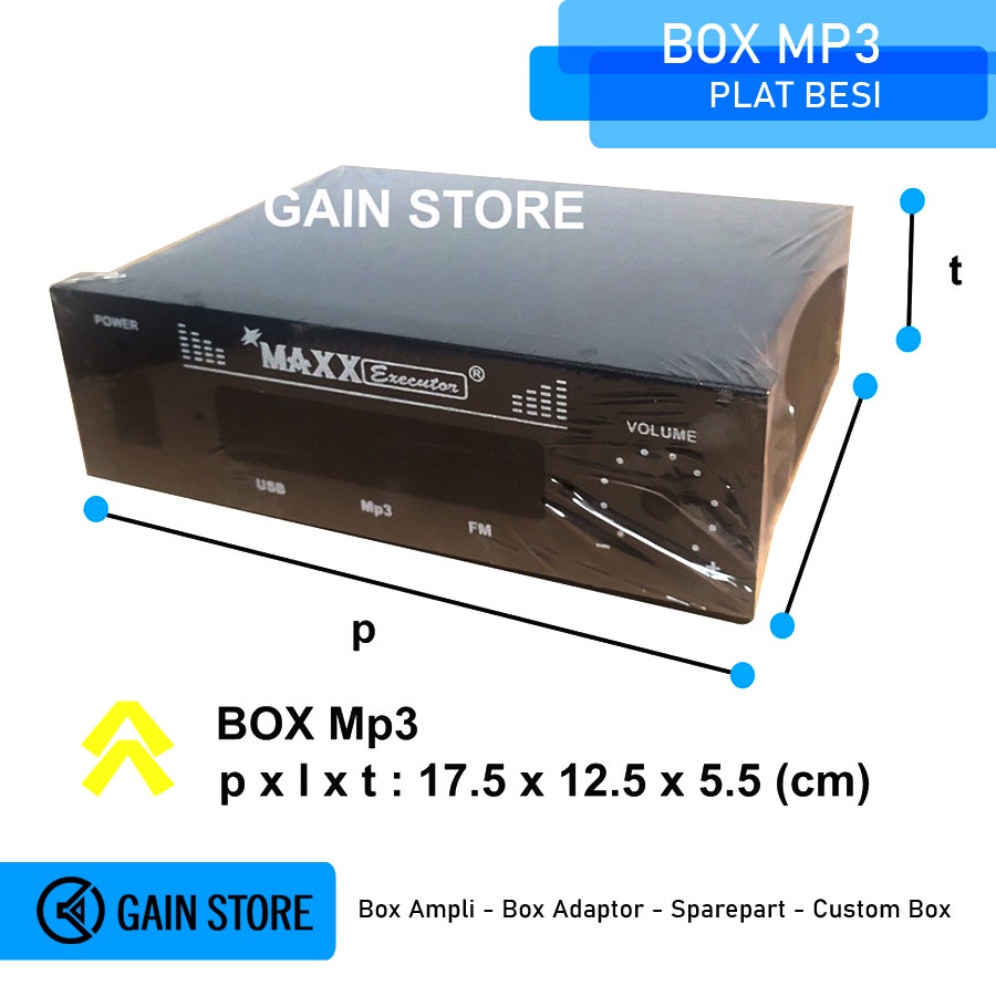 Mp3 Maxx Amplifier Box Box only | Shopee Malaysia