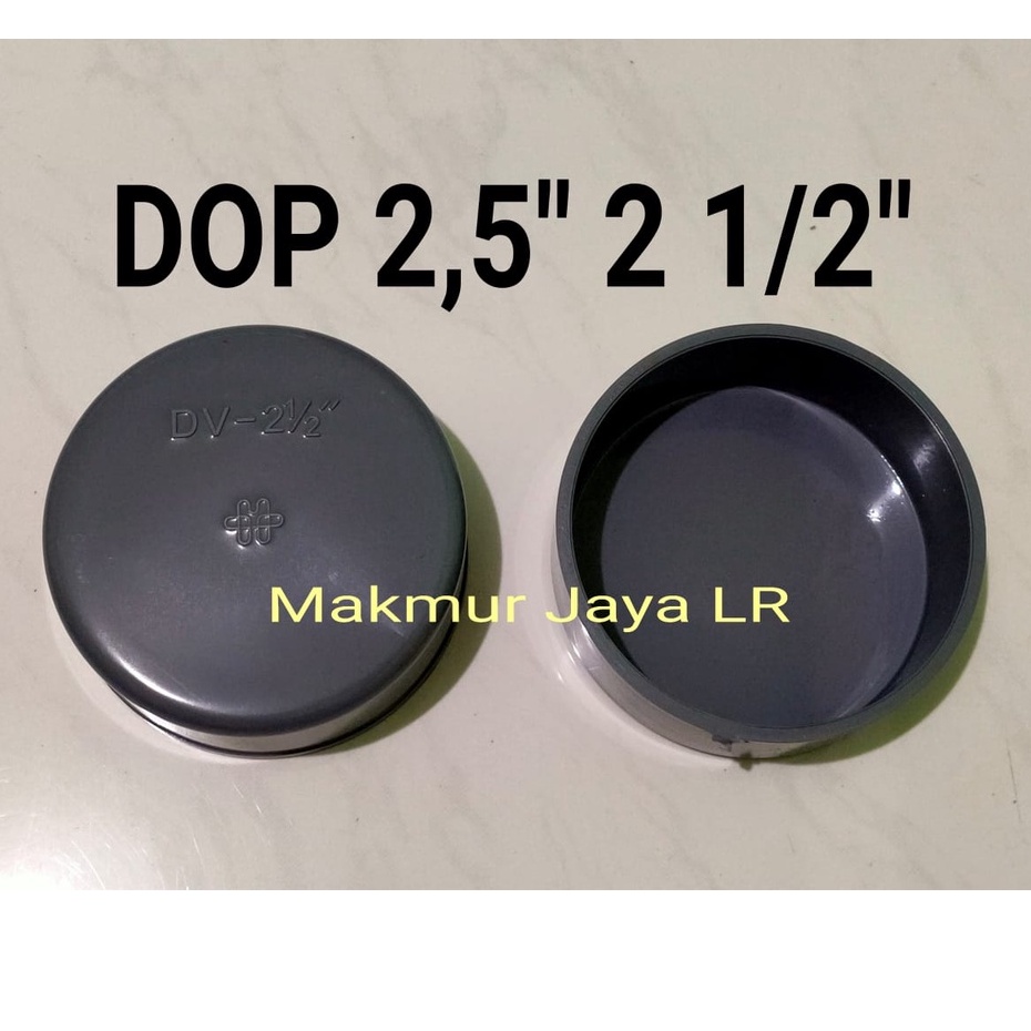 Dop 2 1/2 inch PVC Pipe Cover 2.5" Plain Without Thread / END CAP 2 1/2 ...