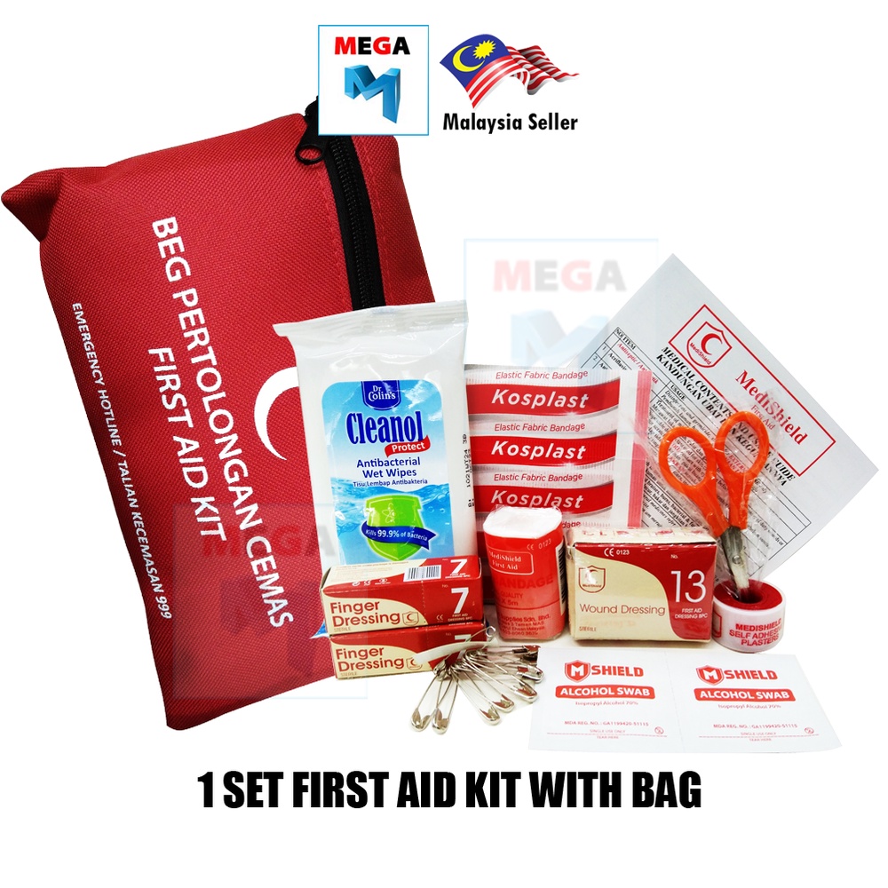 Emengency Kit Travel First Aid Outdoor Portable Medical Survival ...