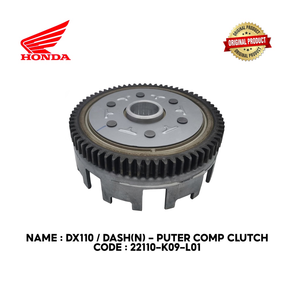HONDA Alpha CX / Wave110DX / Dash New / Dream 110 Outer Clutch Comp ...