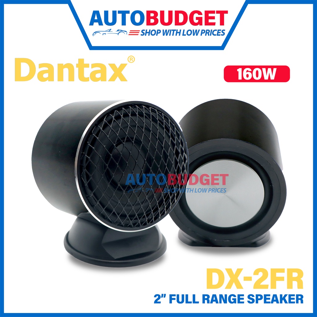 DANTAX DX-2FR 2Inch Full Range Car Speaker Tweeter Bass 2" Double side ...