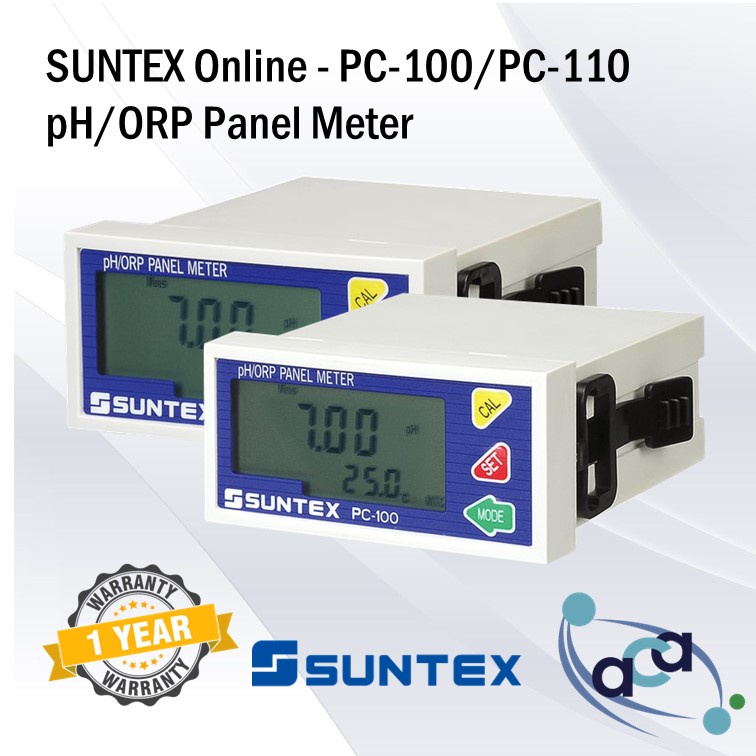 Suntex Water💦 pH ORP Meter PC-100/PC-110 Water Panel Meter Industrial Grade | Shopee Malaysia