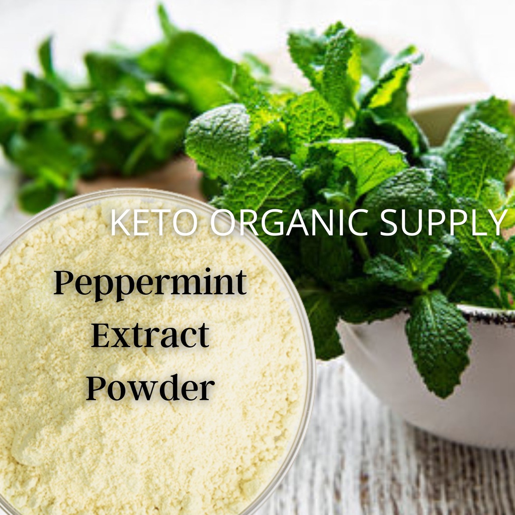 Mint Powder Extract 30g - 250g Serbuk Pudina - 冰凉 薄荷粉 Cooling Menthol ...