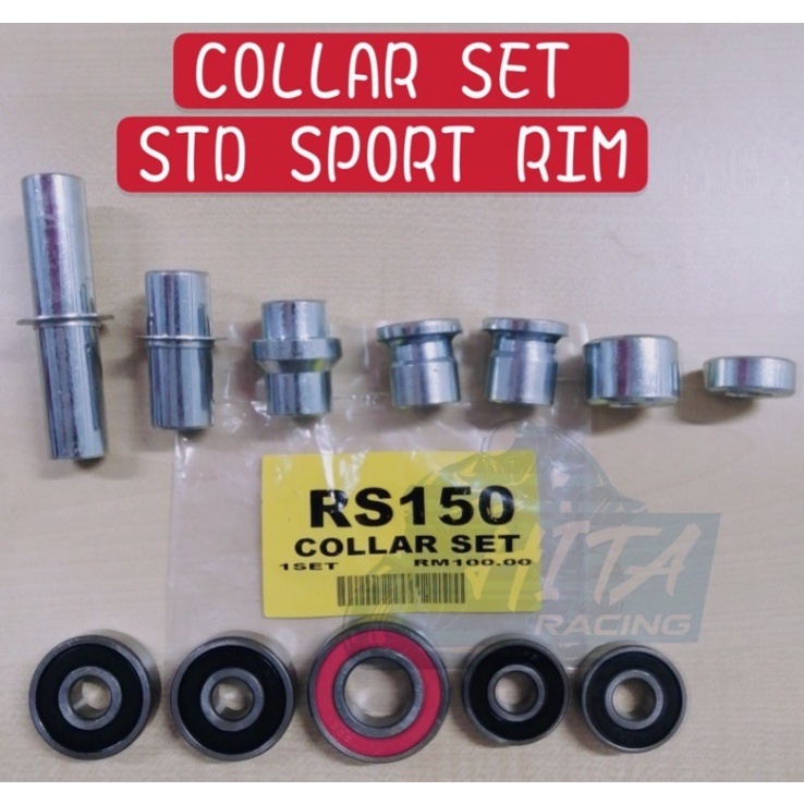 RS150 Collar Sets Bush Collar Distance Collar Wheel Collar Axle Sleeve ...