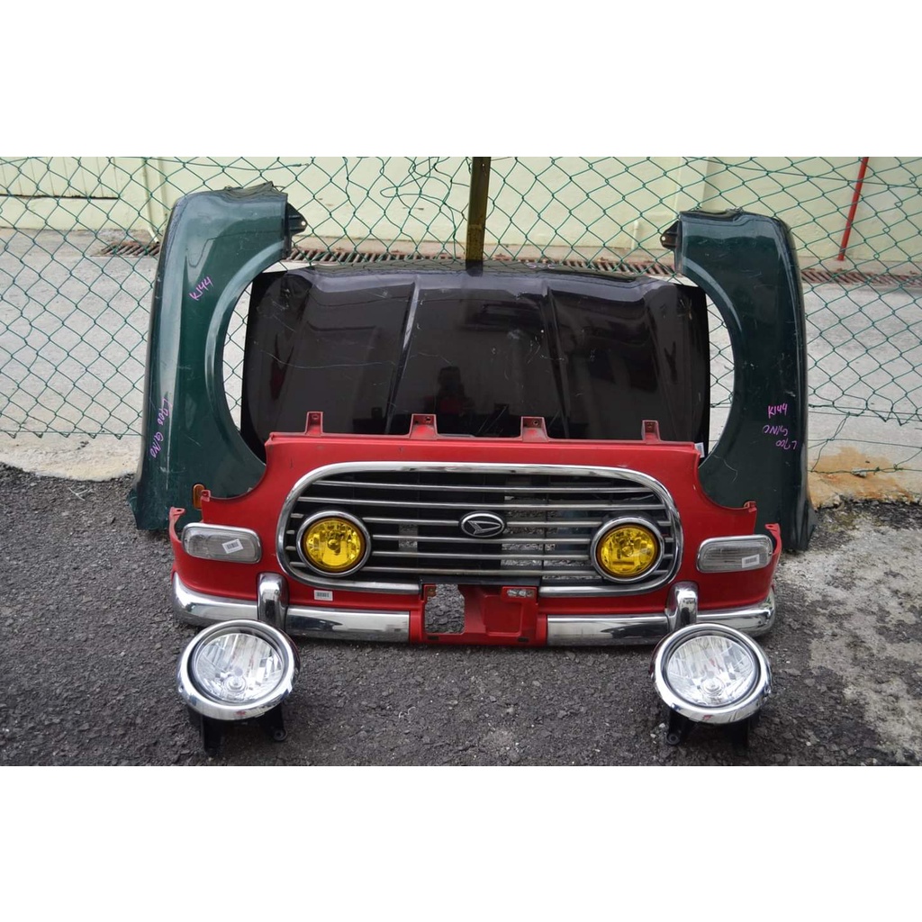 Gino Minilite spotlight kuning L7 front bodypart japan bonet bumper ...