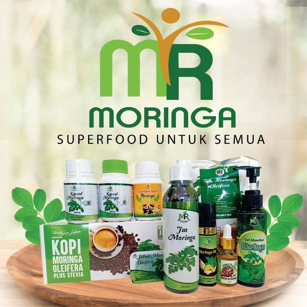 MR Moringa Pelbagai Pilihan Produk Kapsul /Jus /Tablet /Tea /Kopi ...
