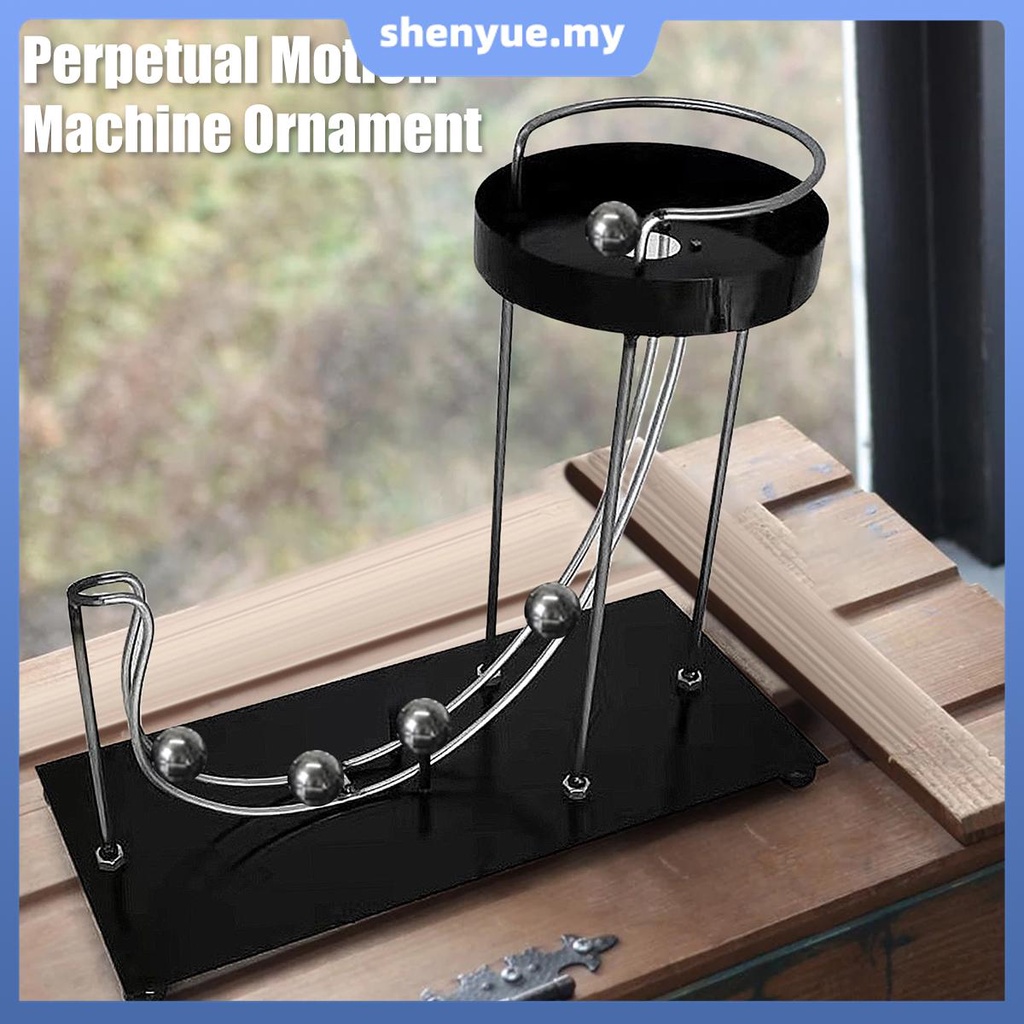 Perpetual Motion Machine Ornament Rolling Ball Perpetual Marble Machine ...