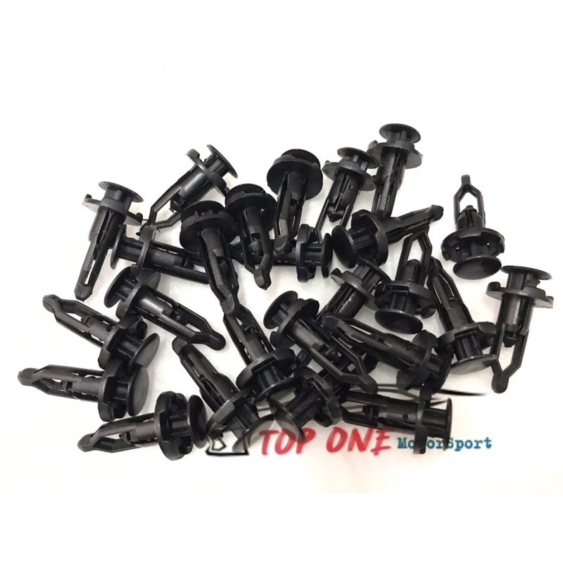 OEM Parts Car Bumper Clip/Button Clip 10mm x 20mm Toyota Honda ...