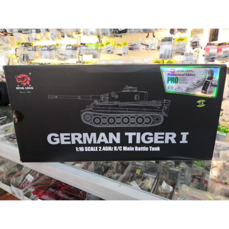 GERMAN TIGER I 1/16 SCALE 2.4GHZ RC MAIN BATTLE TANK RTR | Shopee Malaysia