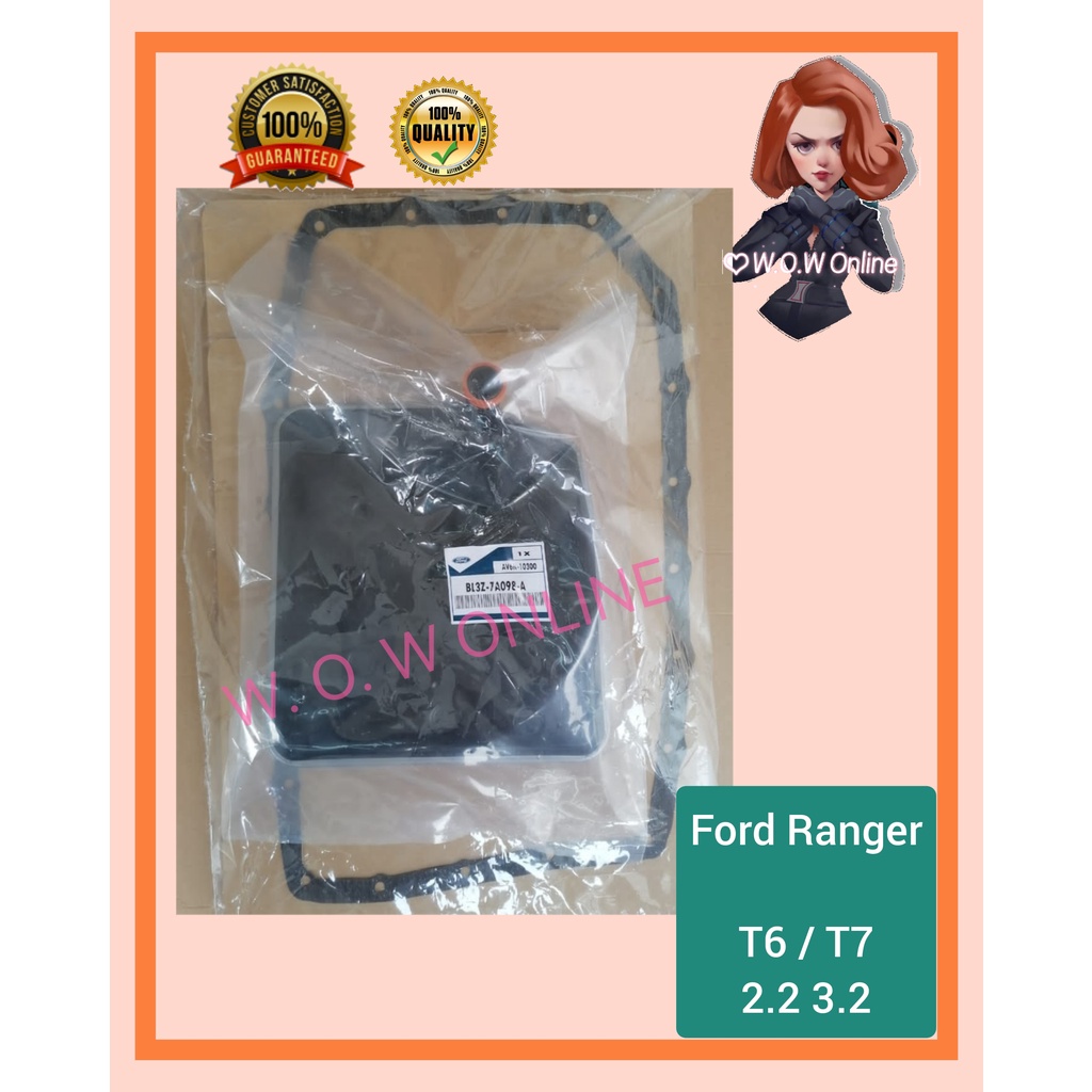 FORD RANGER T6 2.2 3.2 T6 T7 2011-2018 AUTO TRANSMISSON FILTER SET ...