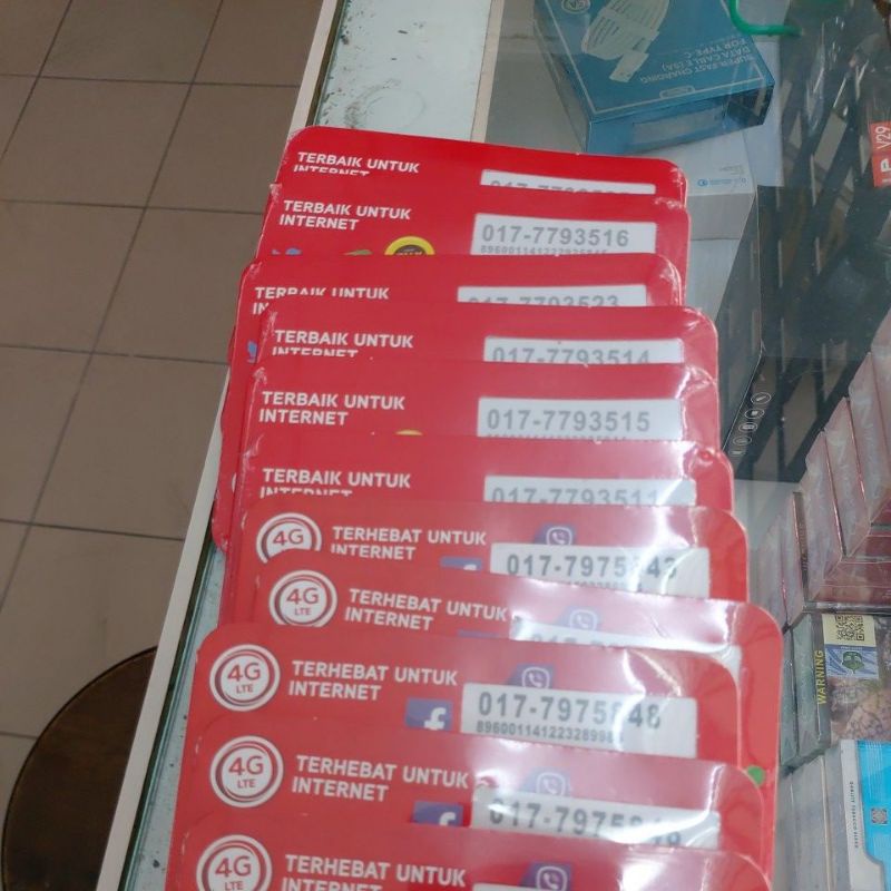 hotlink number simcard 017-7***** | Shopee Malaysia