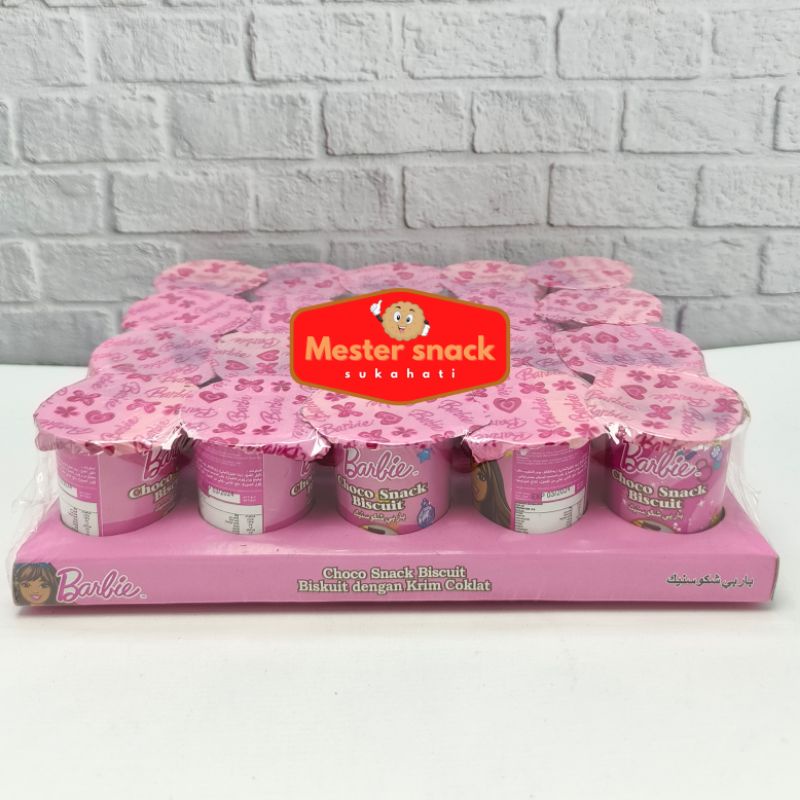 Barbie Choco Snack Biscuit MINI (1 pack contains 20 pcs) | Shopee Malaysia